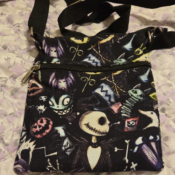 Disney | Bags | Disney Black And Multicolor Crossbody Bag | Poshmark